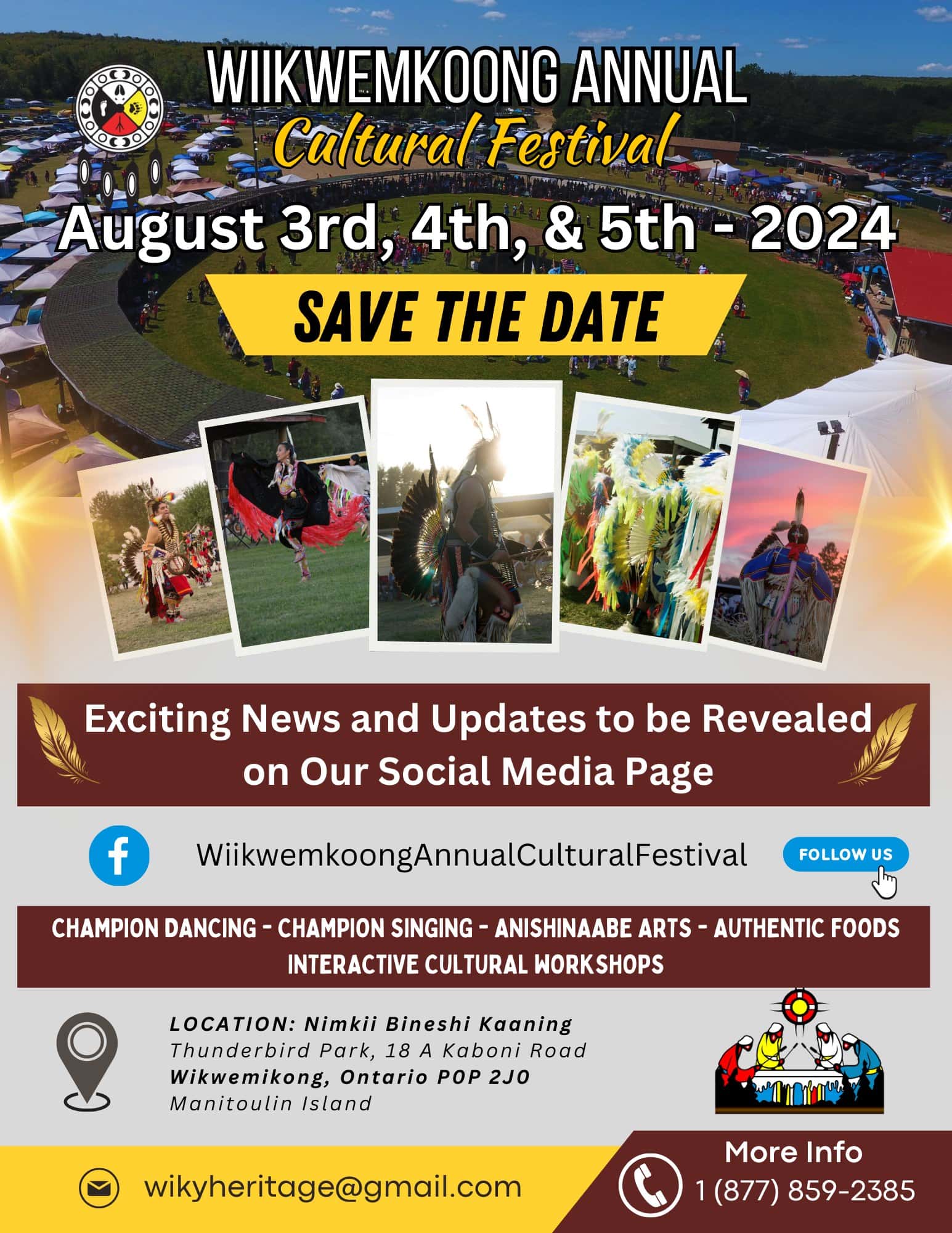 Annual Cultural Festival - Wikwemikong Tourism