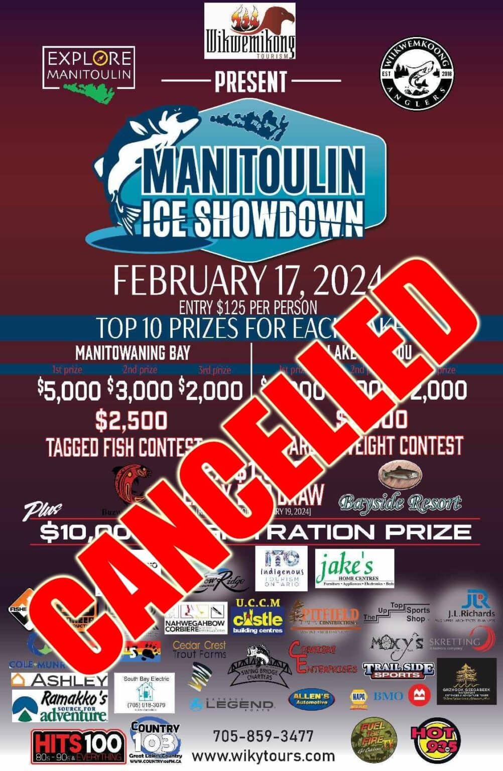 Manitoulin Ice Showdown - Wikwemikong Tourism